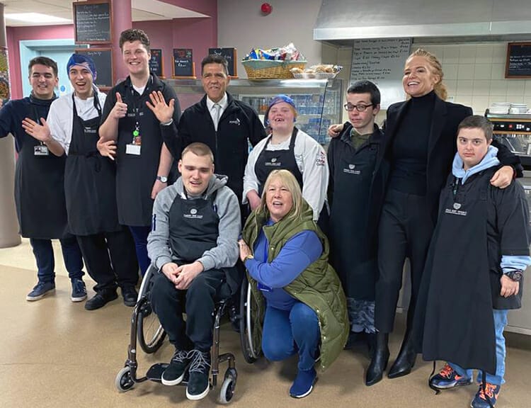 TV star Patsy Palmer celebrates Dancing on Ice performance with a cuppa ...