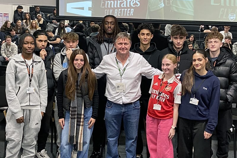 Former England football physio inspires Sport students with career ...